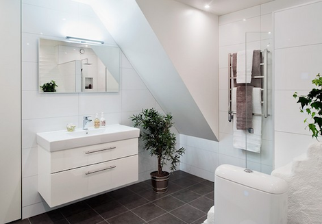 Valkoinen kylpyhuone | Sisustusblogi